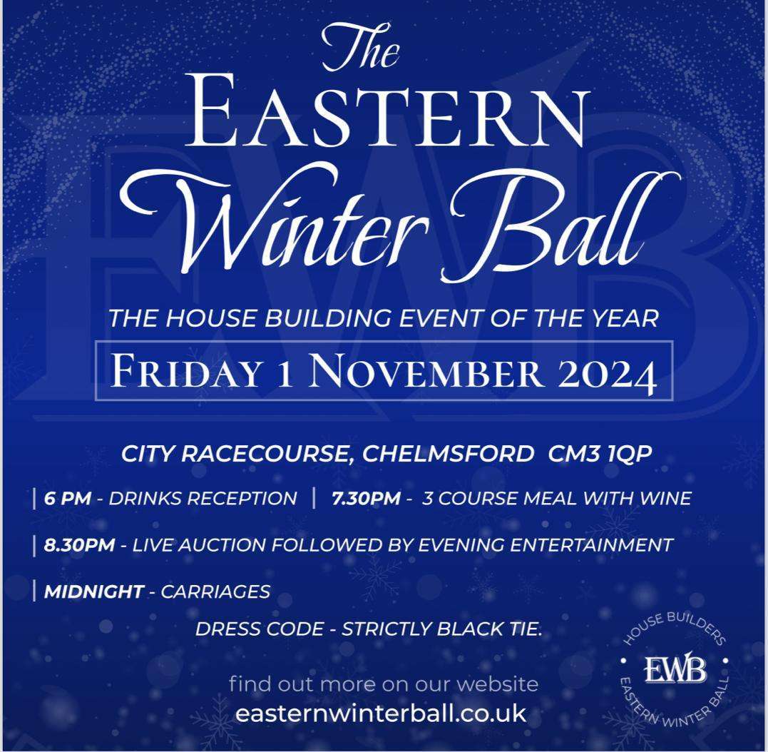 Eastern Winter Ball | House Building Event of the Year